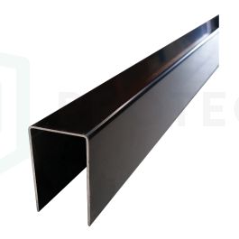 Fast-Wall Top Track or Wall Starter - FWT30-B - Fastwall Black - Protecta